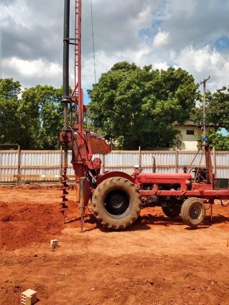 Pilotes perforados y Strauss - PF Construcciones - Constructora