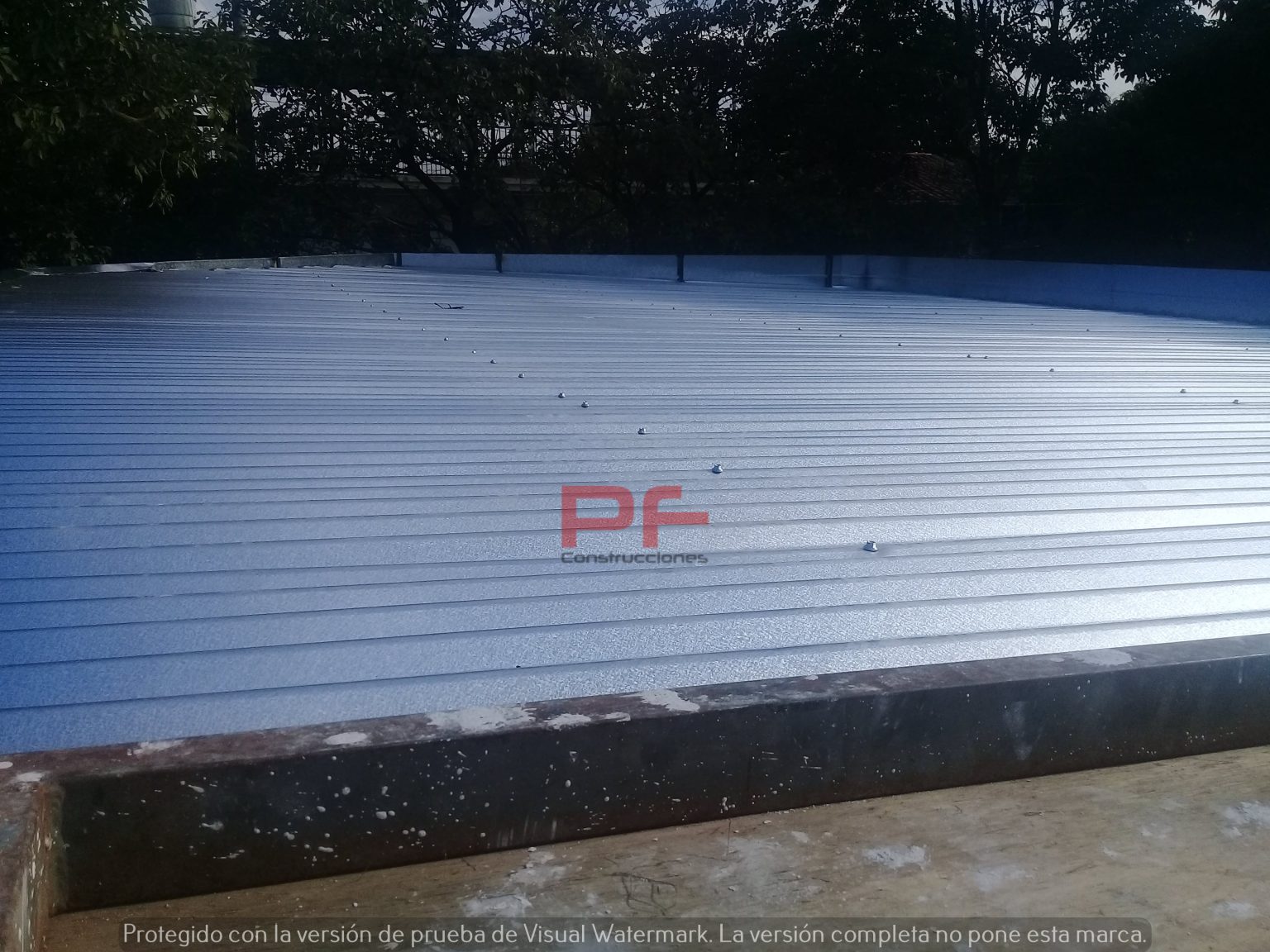 Construcción de Tinglado - PF Construcciones - Constructora