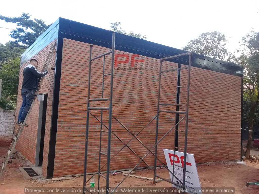Construcción de Tinglado - PF Construcciones - Constructora